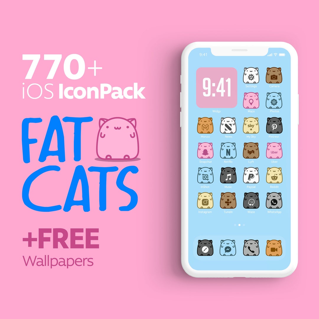 770+ Fat Cats Ios Icons - Etsy