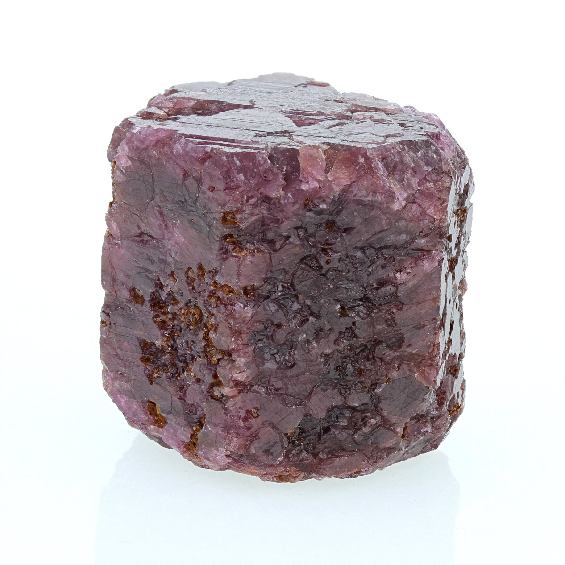 A Large Ruby Crystal Specimen From the Mysore District in Karnataka ...