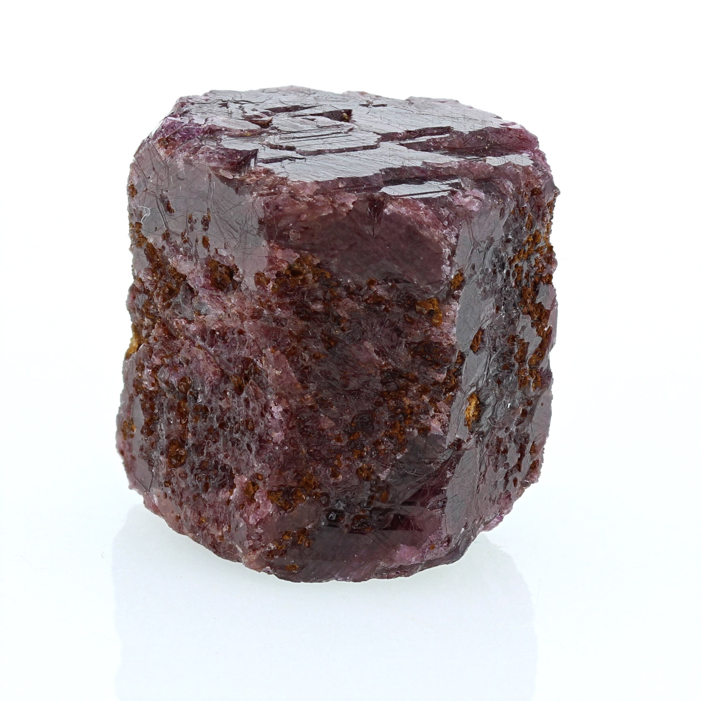 A Large Ruby Crystal Specimen From the Mysore District in Karnataka ...