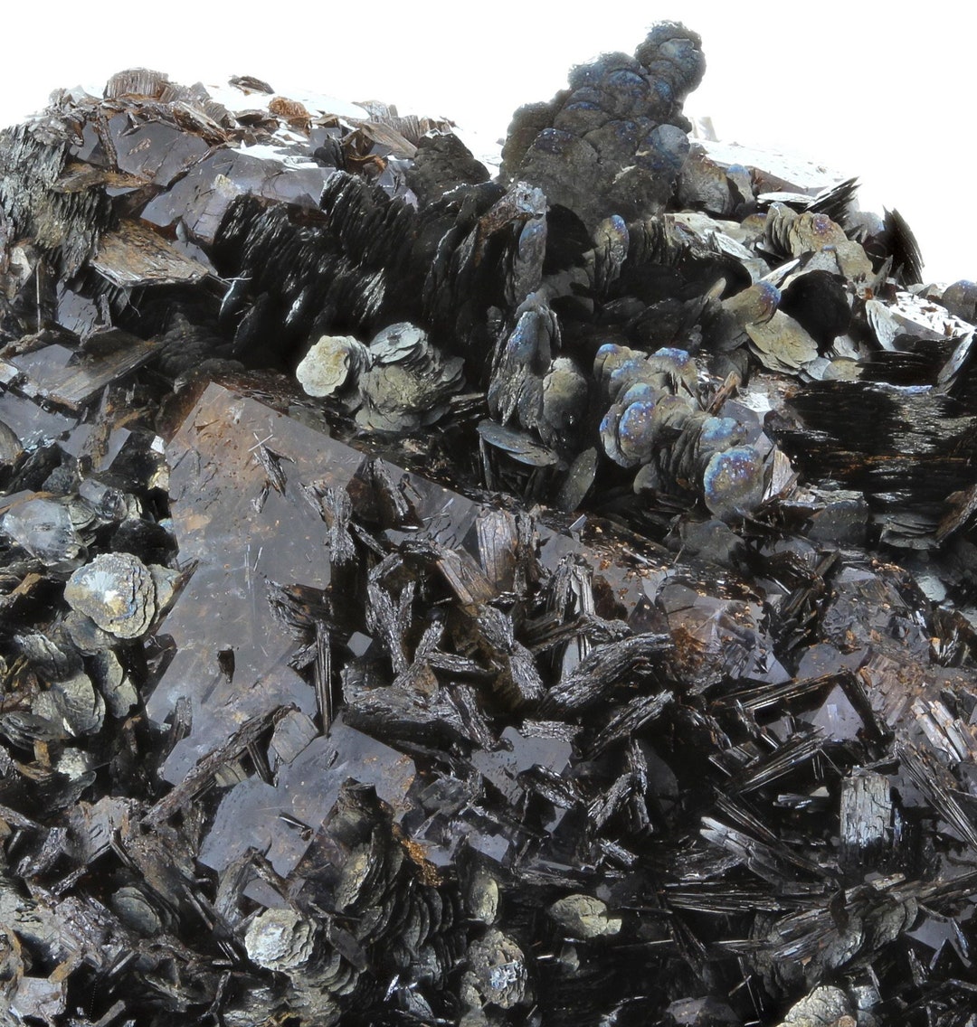 An Amazing Goethite Specimen With Hematite and Onegite Aka Ametrine ...