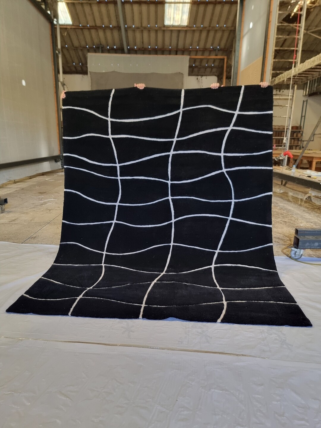 Moroccan Rug Black, Plush Rug for Living Room, Black Moroccan Rug ...