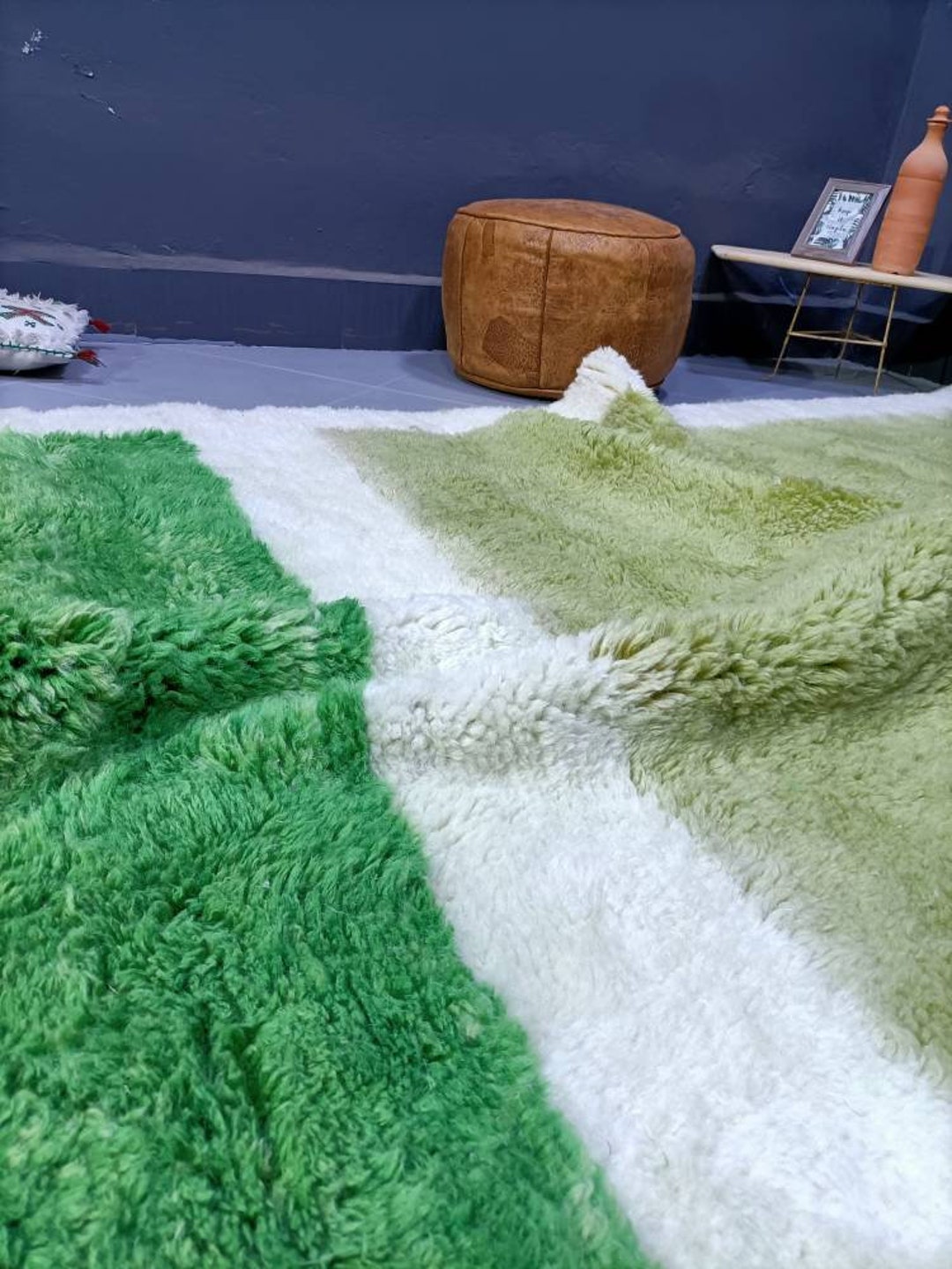 Emerald Green Rug Mrirt Rug Wool Rug Premium Quality Rug - Etsy