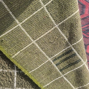 Moroccan Rug Grid, Beni Mrirt Rug, Beni Ourain Green Rug, Green and ...