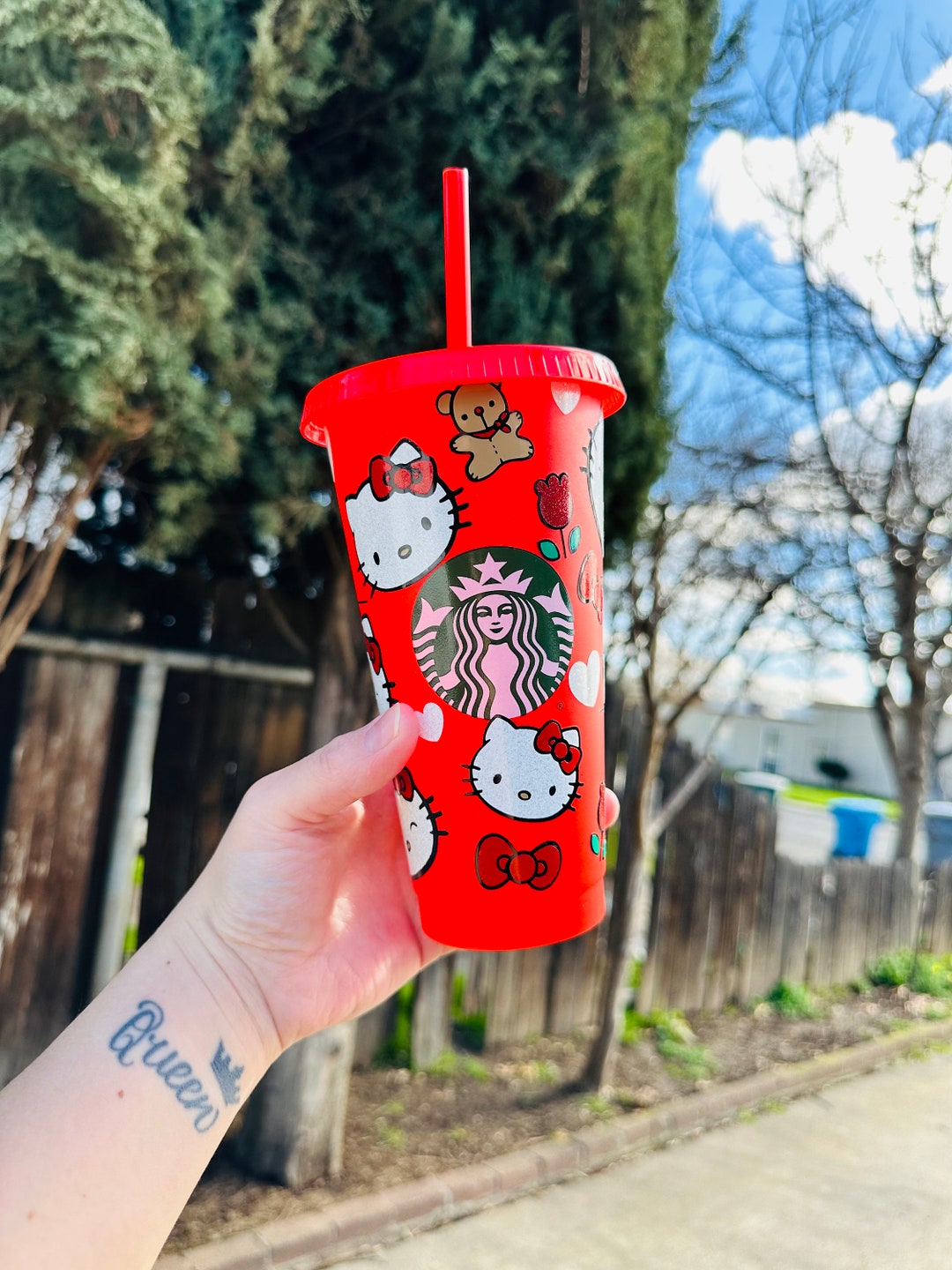 Hello Kitty Cold Cup - Etsy