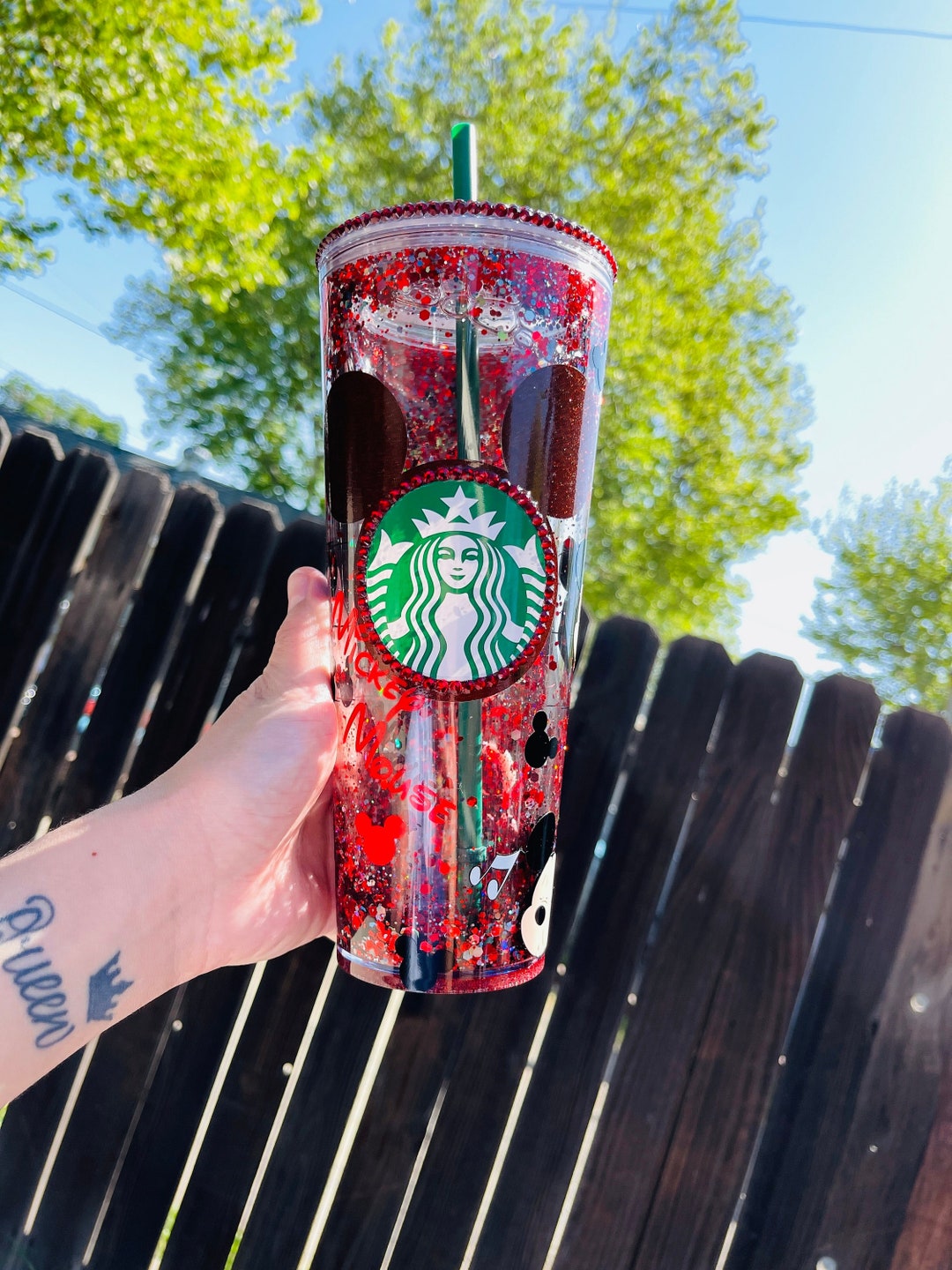 Mickey Mouse Starbucks Cup - Etsy