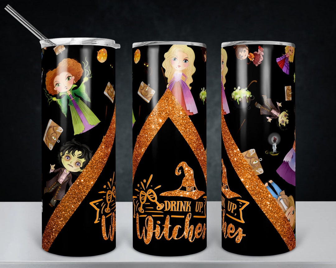 Drink up Witches - Wicked Sisters Tumbler Design - Digital Download - Etsy