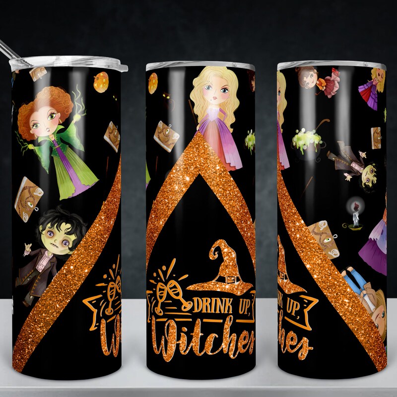 Drink up Witches Tumbler - Etsy