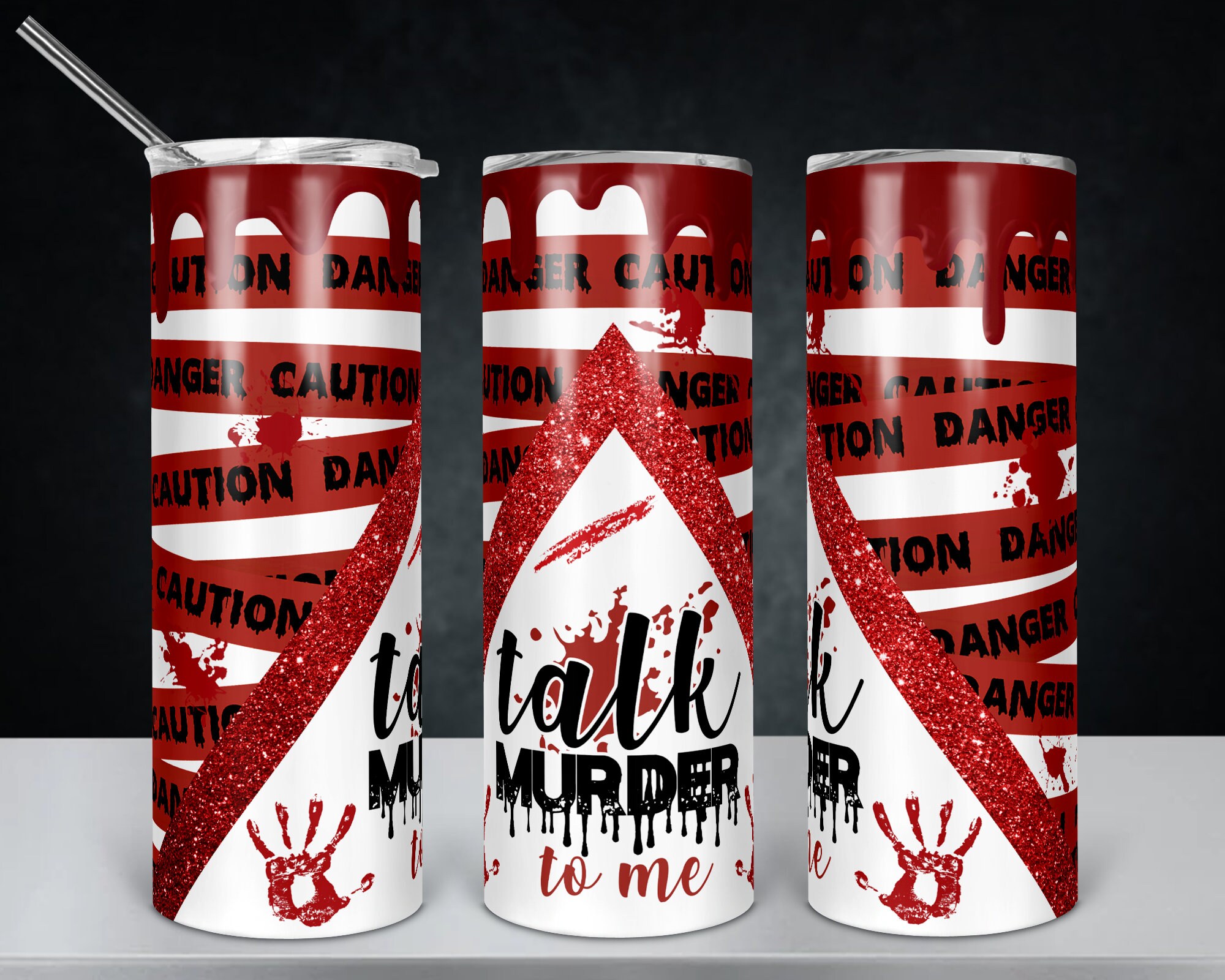 True Crime Talk Murder to Me Tumbler Design Digital | Etsy