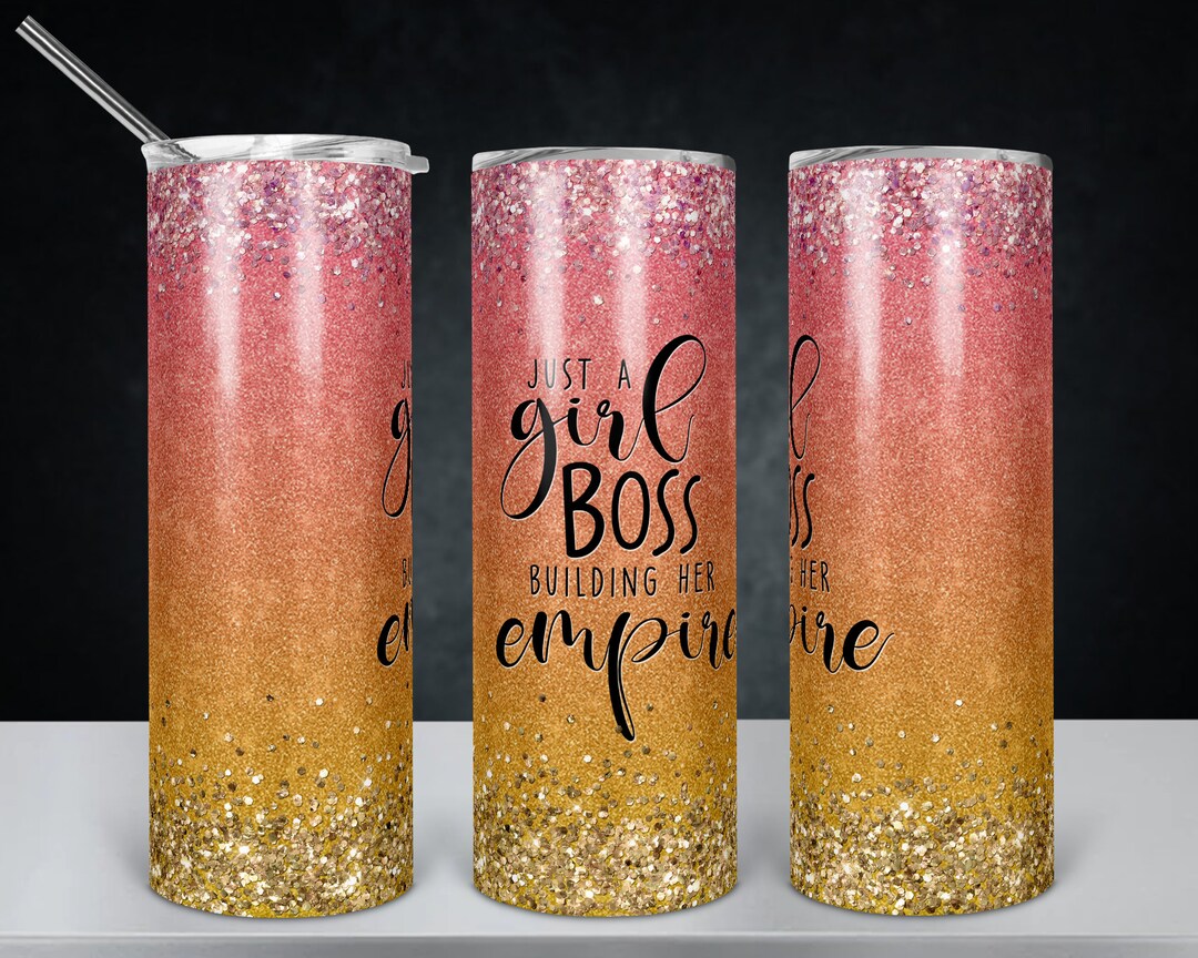 Girl Boss Building Her Empire Tumbler Design - Digital Download - Etsy