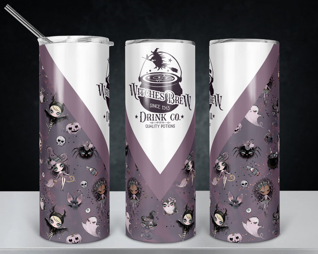 Witches Brew Halloween Tumbler Design - Digital Download - Etsy