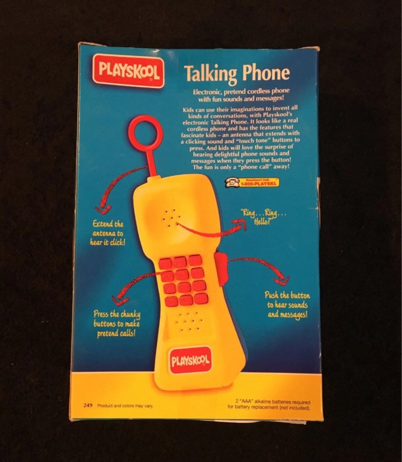 1992 Playskool Talking Phone Toy New in Box RARE - Etsy UK