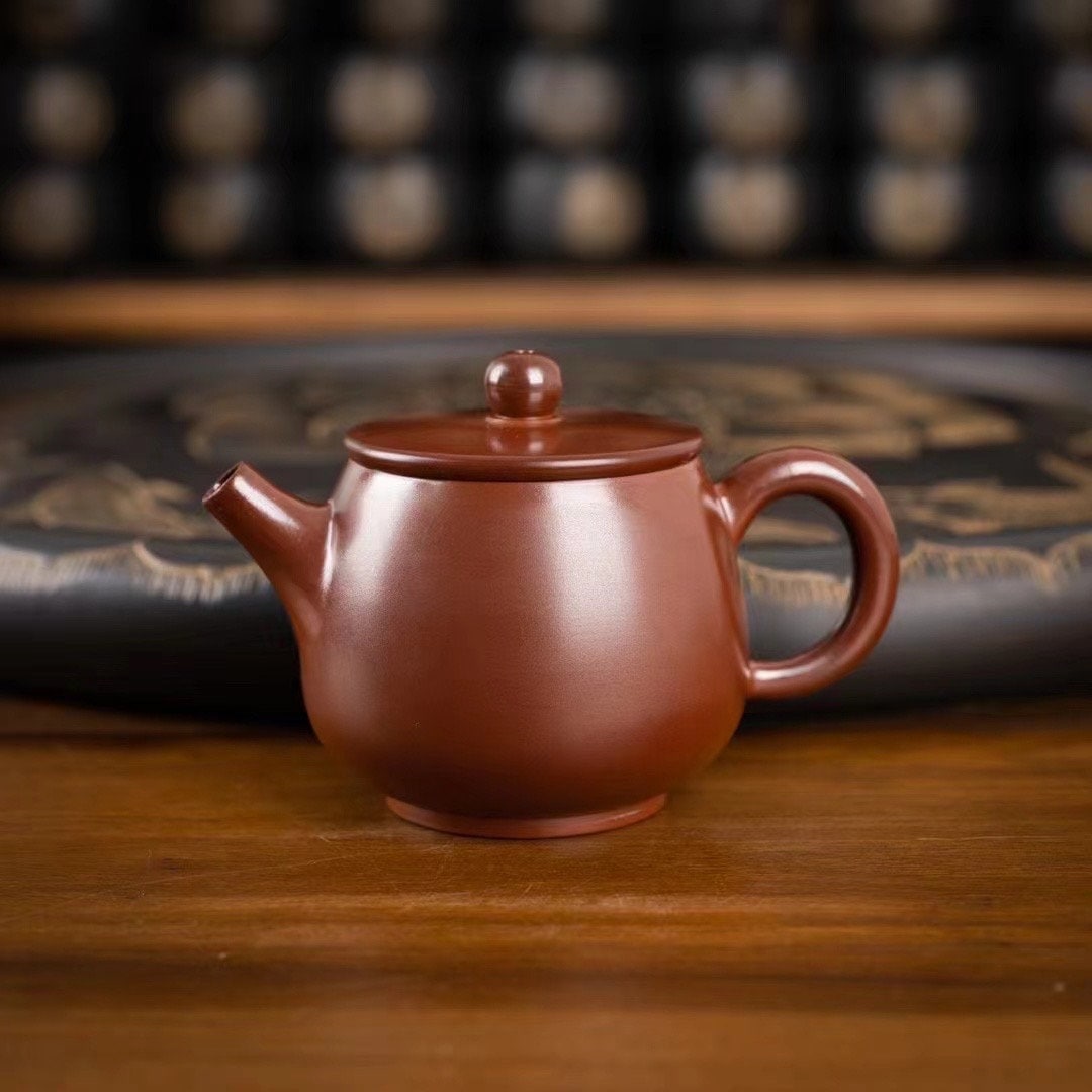 Handmade Nixing Clay Teapot,plum Bossom Caved Teapot 180ml - Etsy