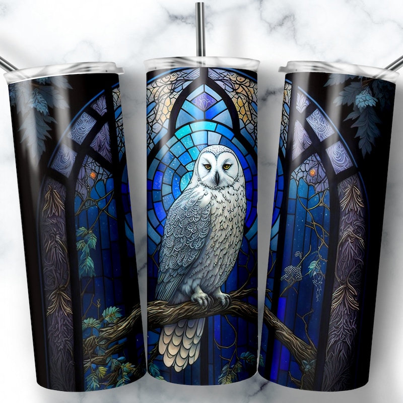 Funny Stained Glass Owl - Etsy