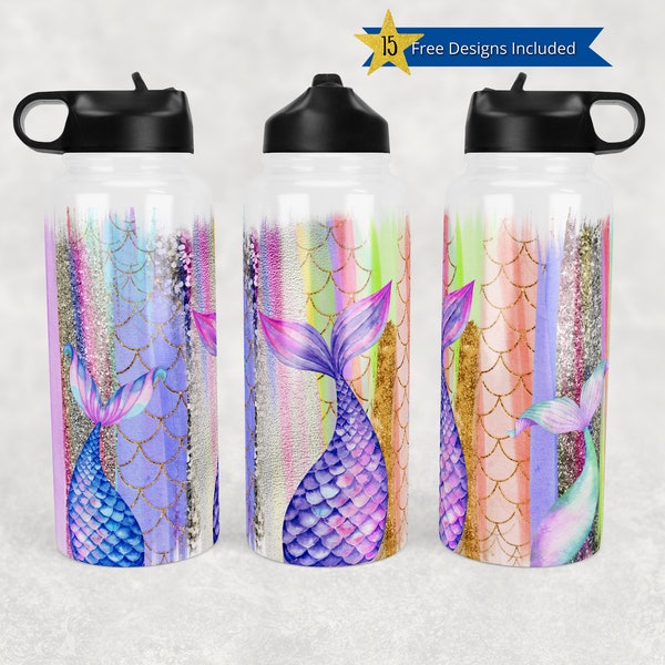 Water Bottle Sublimation Designs - Etsy