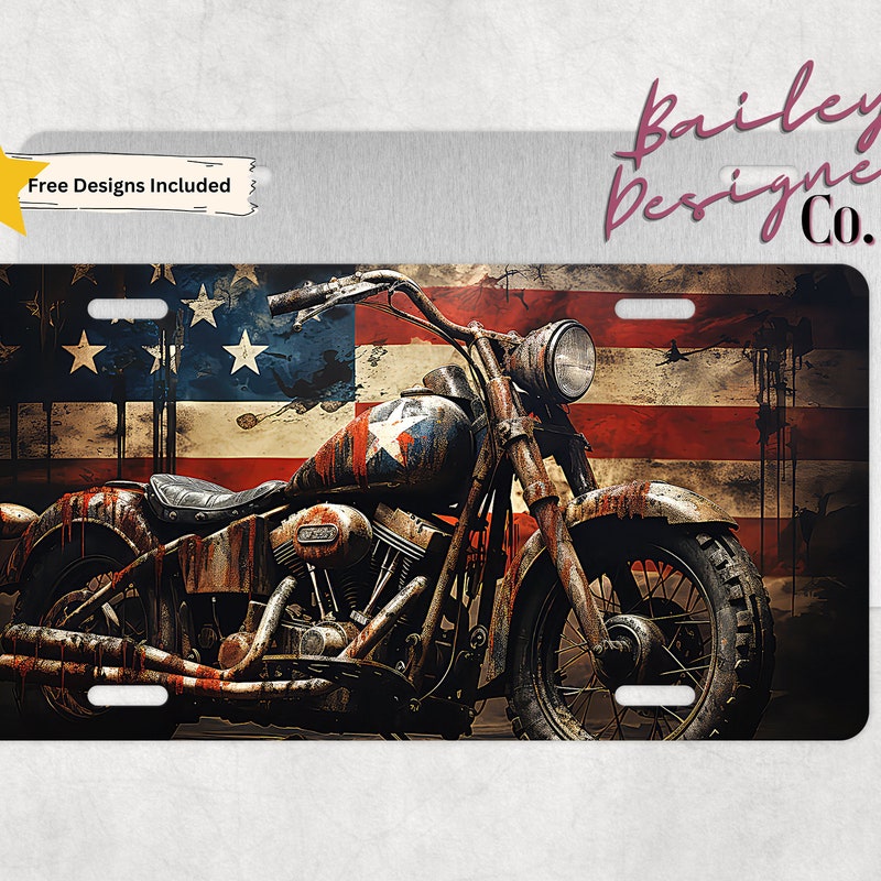 Sublimation Motorcycle License Plates - Etsy
