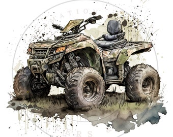 ATV Svg Files Four Wheeler Art Bundle Graphic (Download Now) - Etsy