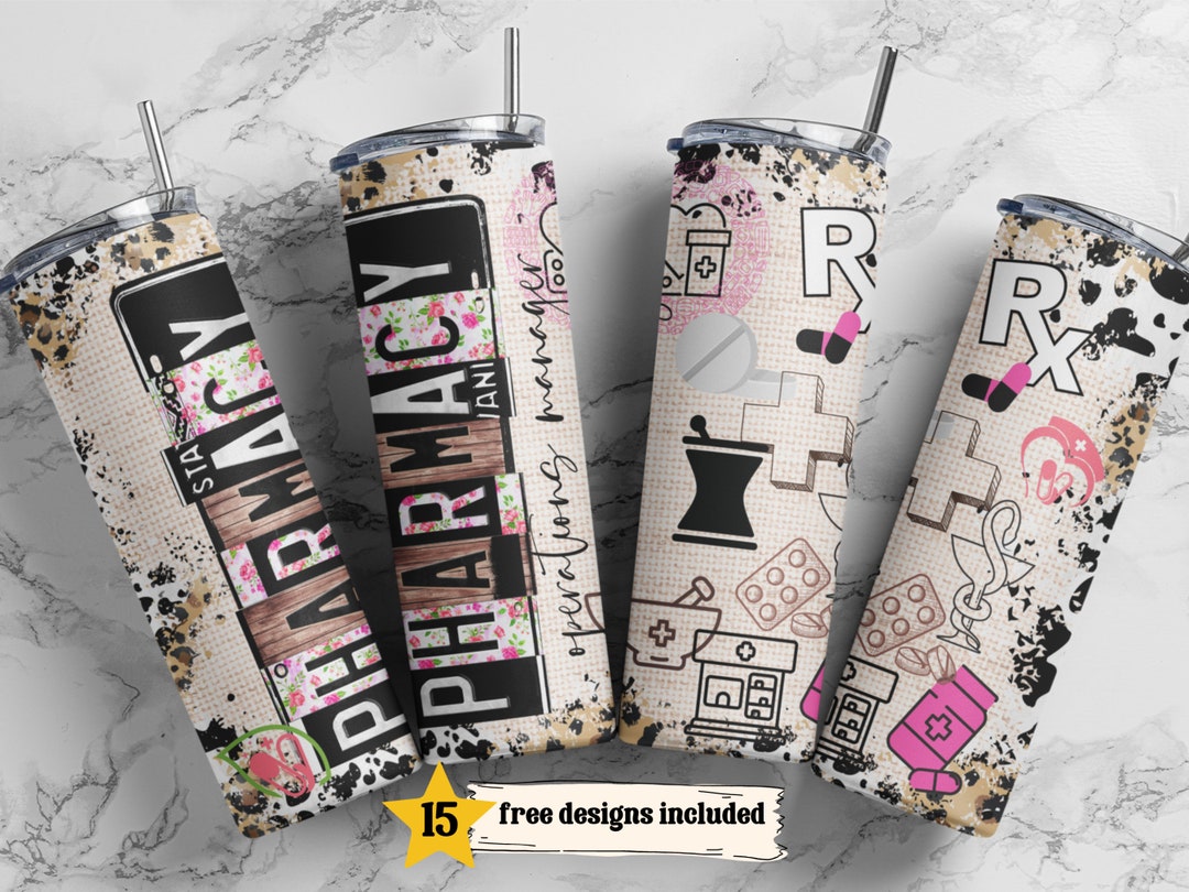 Pharmacy Operations Manager 20 Oz Skinny Tumbler Sublimation Leopard ...