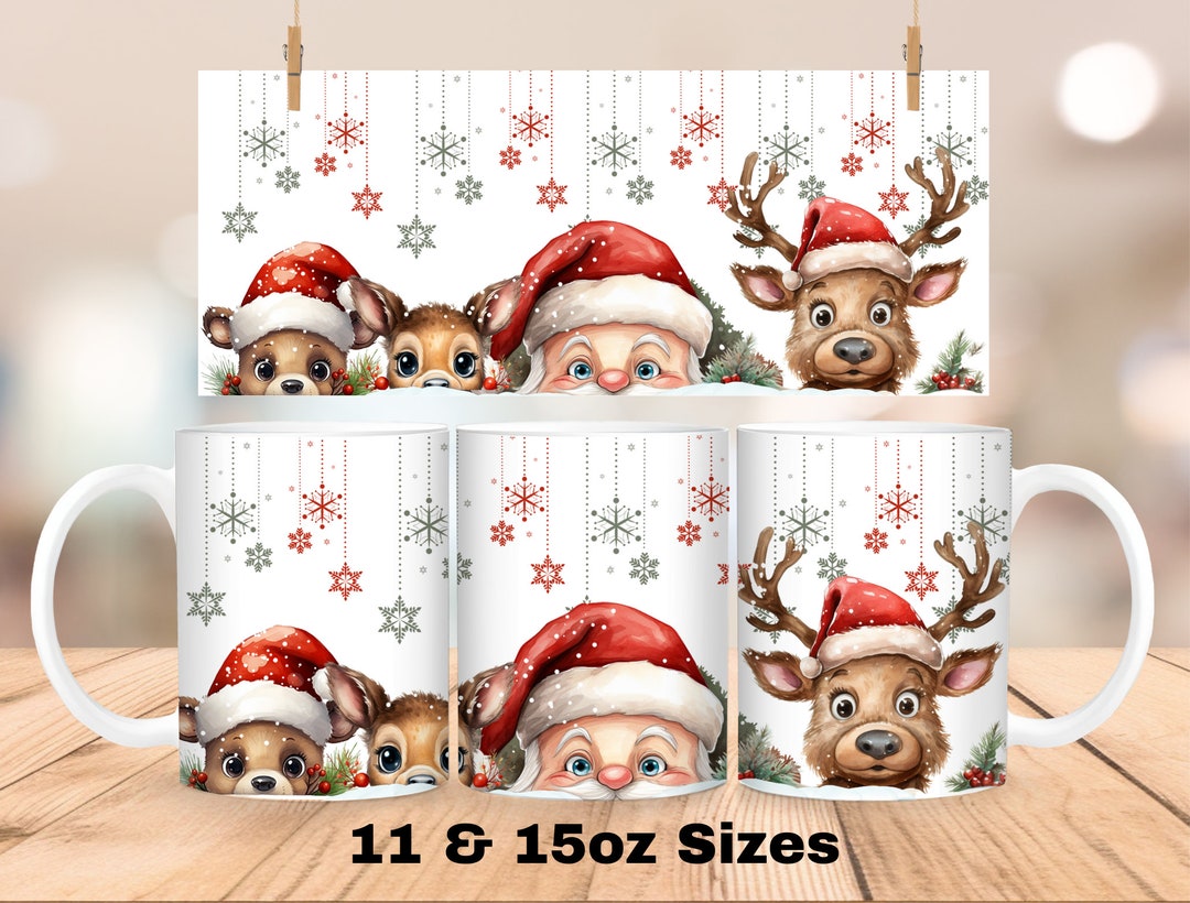11 and 15oz Mug Design PNG | Christmas Sublimation Design | Jolly Vibes ...