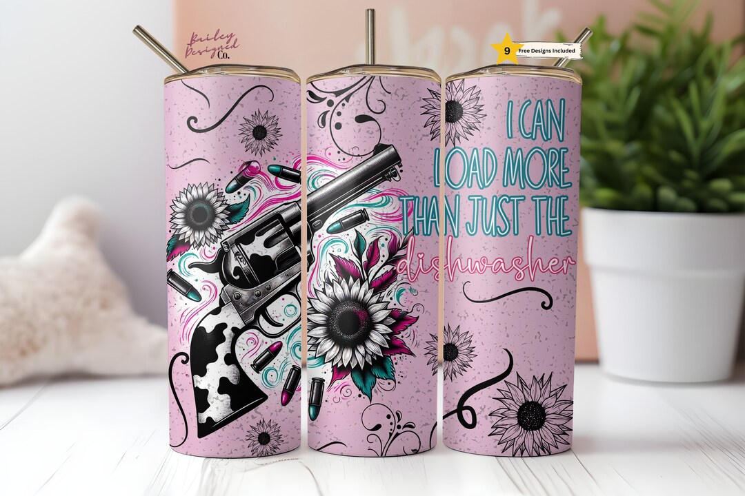 Funny Mom Load More Than the Dishwasher 20 Oz Skinny Tumbler ...