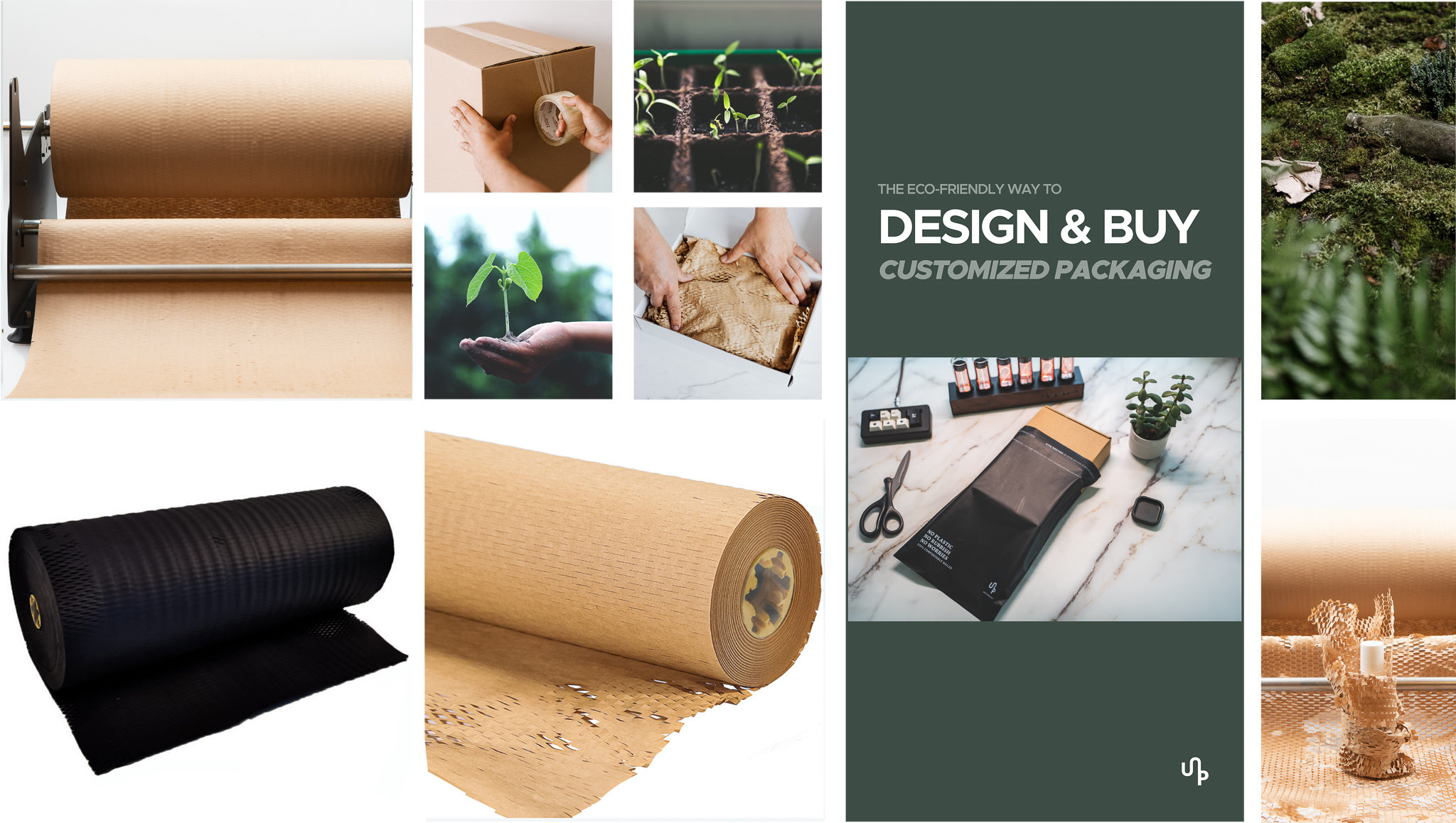 Premium Honeycomb Hex Paper Wrap Eco-friendly Gift Wrapping Bubble Wrap ...