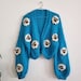 Cute Sheep Cardigan Sweater Chunky Knit Cardi Cropped - Etsy