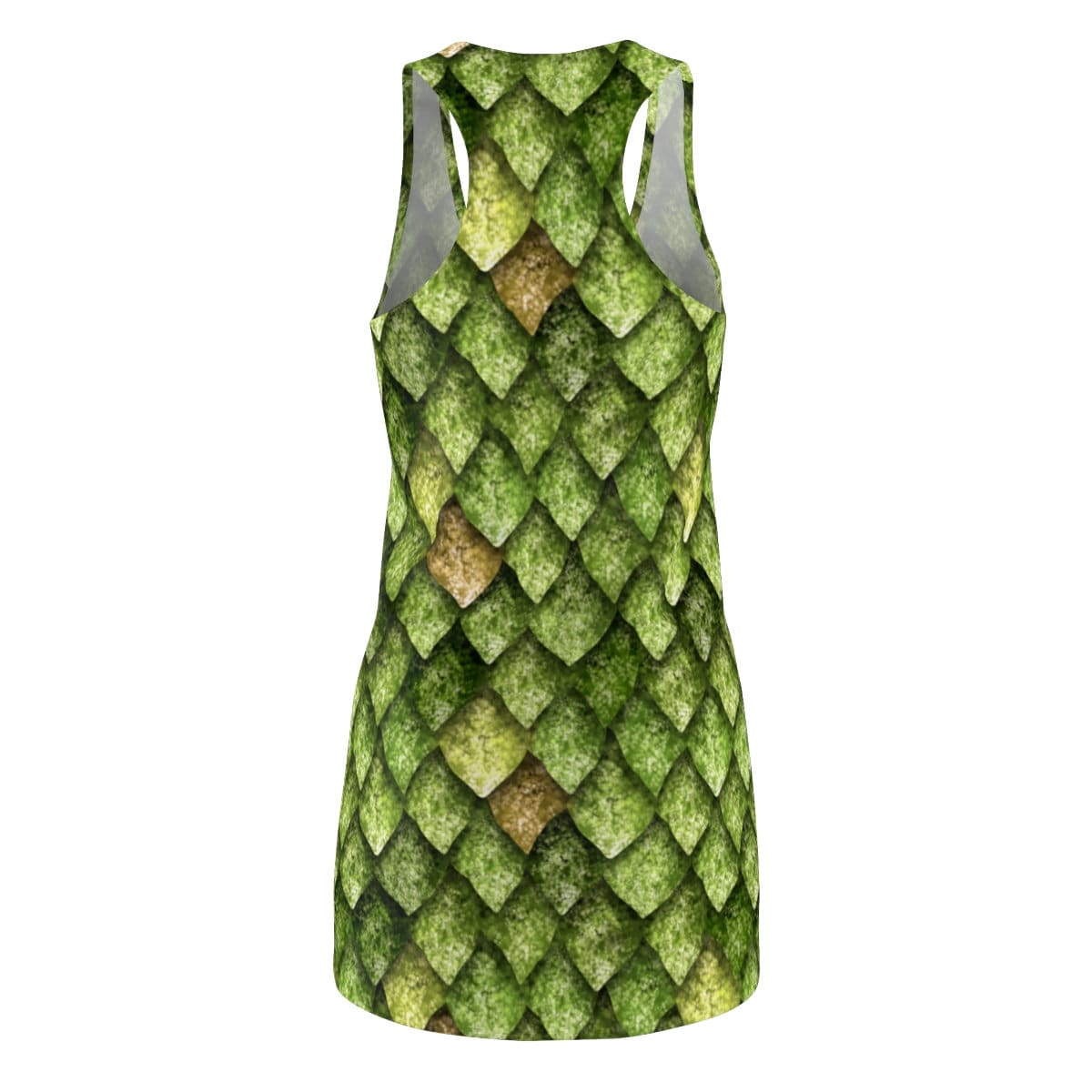 Dragon Scale Print Racerback Dress (designed, Printed, and Shipped From ...