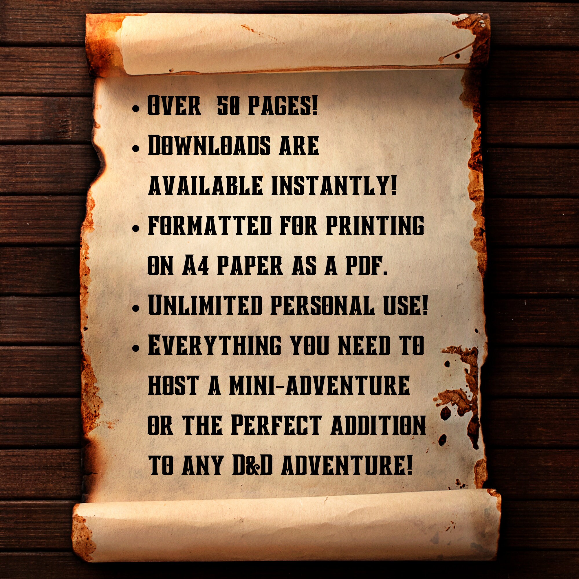50+ Dnd Encounter Tables: Dungeon Master TTRPG Guide (digital Download ...