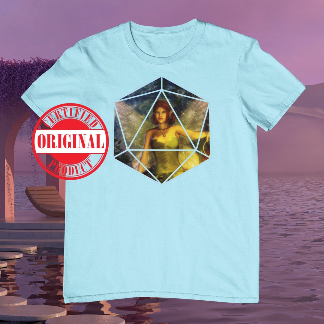 D20 Fairy Princess D&D Shirt / Dungeons and Dragons Shirt / Dungeon ...