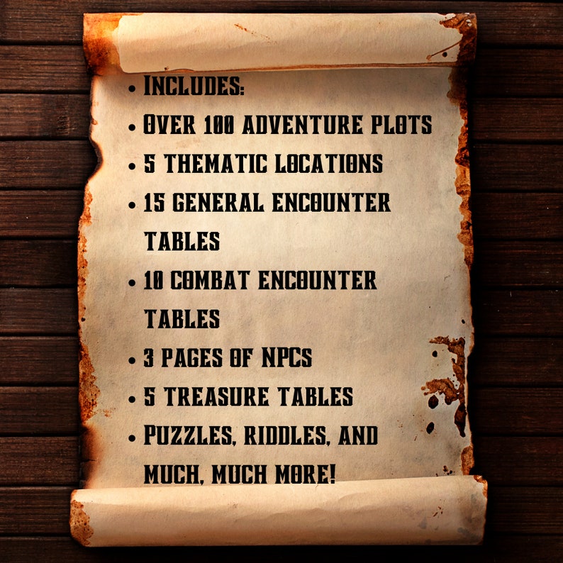 Ultimate D&D Adventure Toolkit Dungeon Master Dnd Tools TTRPG D20 ...