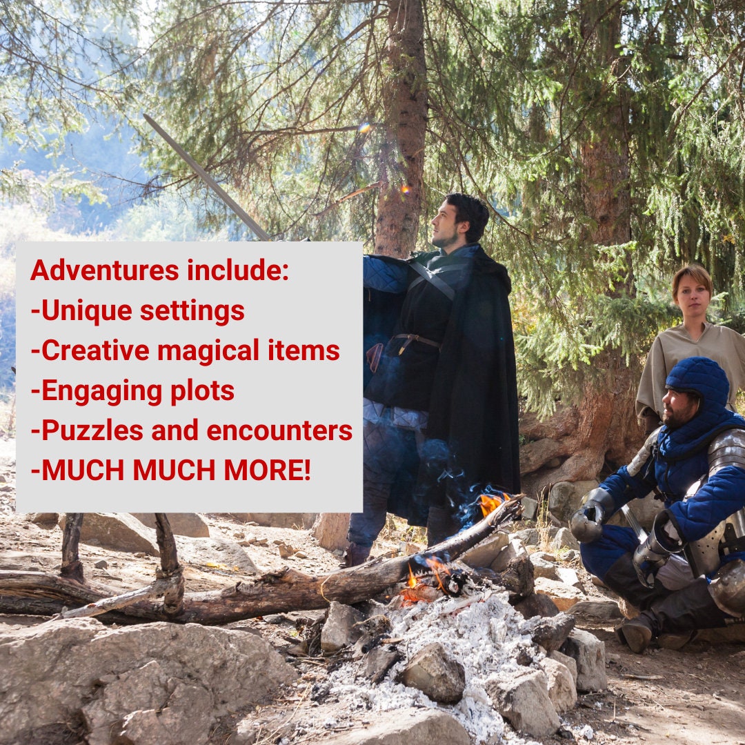 D&D Party Pack TTRPG Adventure Pack Dnd Designs Dungeon Master TTRPG ...