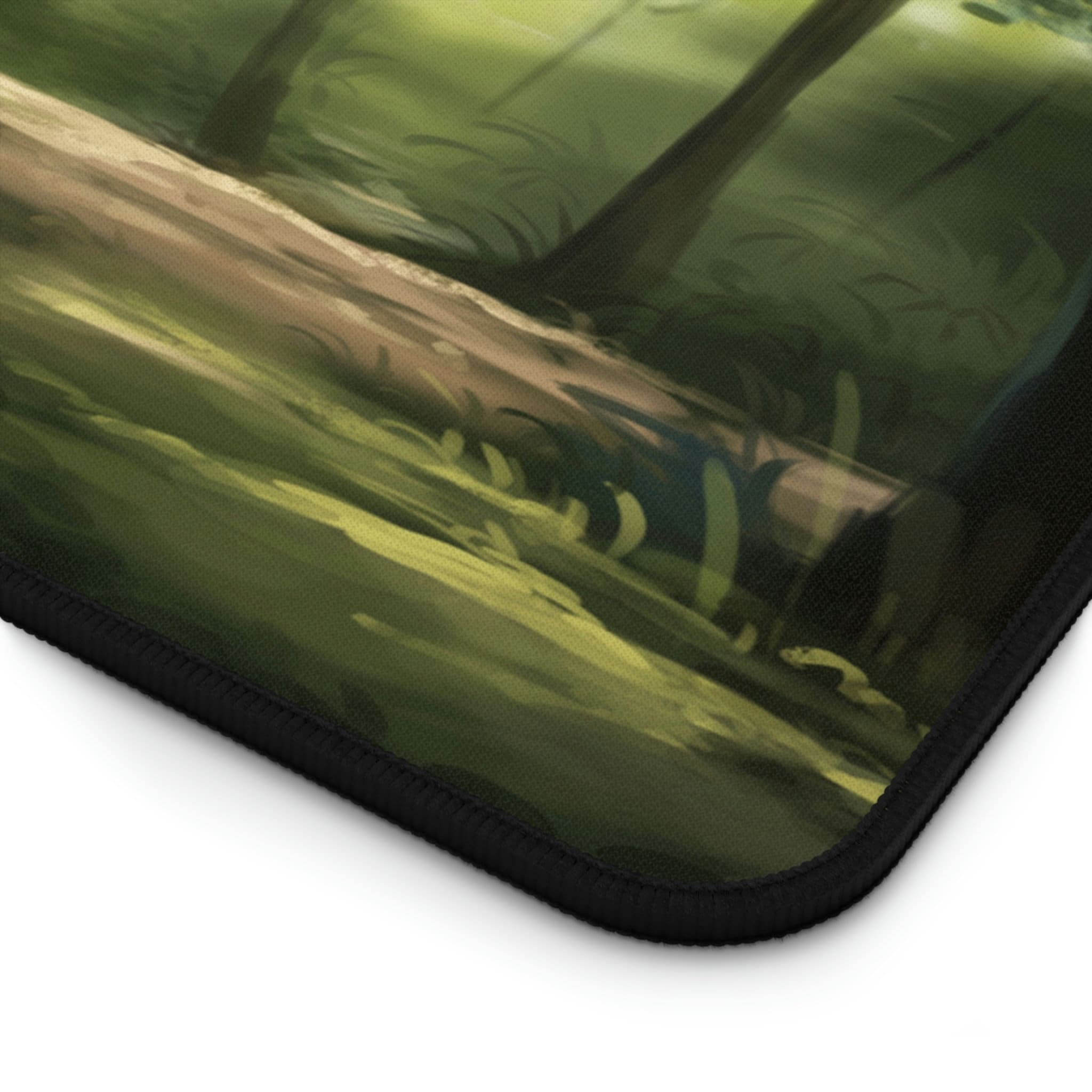 Green Fantasy Forest Desk Mat, Dnd Mat, D&D Desk Pad, XL Mousepad ...