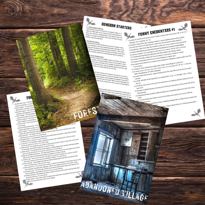 Ultimate D&D Adventure Toolkit Dungeon Master Dnd Tools TTRPG D20 ...