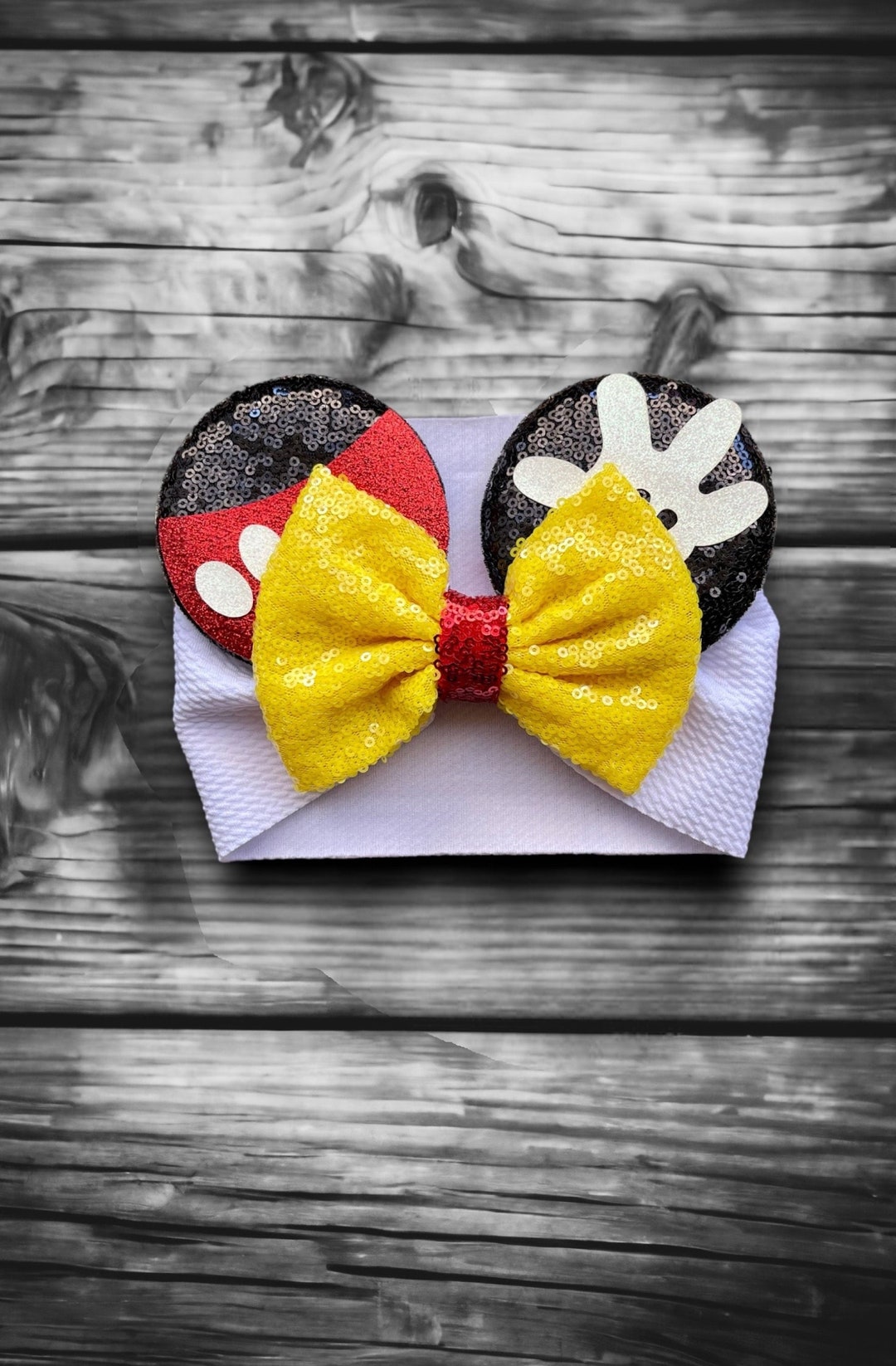 Mouse Ear Hair Bow Mouse Ears for Toddlers Mouse Ears for - Etsy