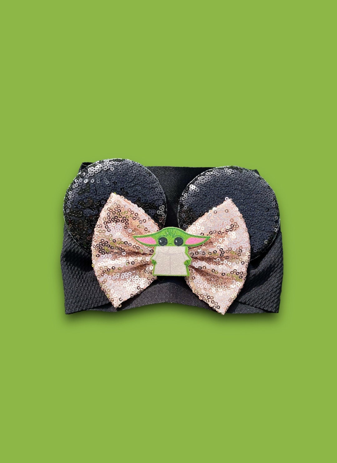 Space Mouse Ears, Mouse Ear Hair Bow, Mouse Ears for Toddlers, Mouse ...