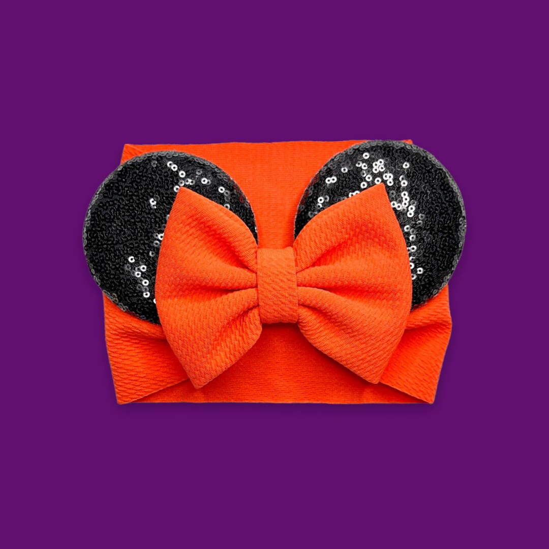 Halloween Mouse Ears, Halloween Ears Headband, Halloween Ears Baby ...