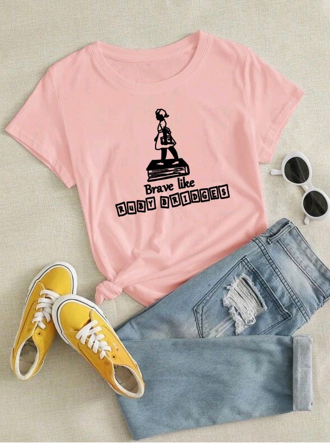 Brave Like Ruby Bridges SVG - Etsy