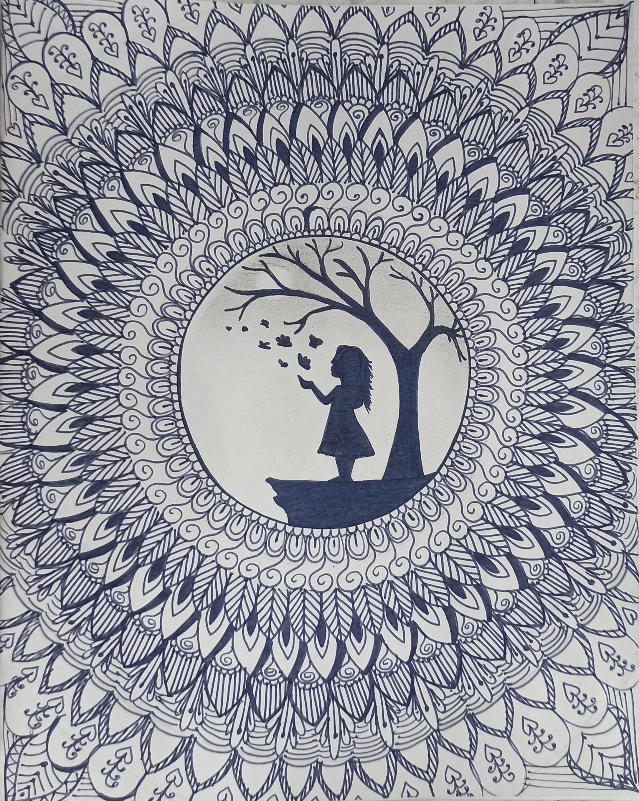 Handmade Creative Mandala Art - Etsy