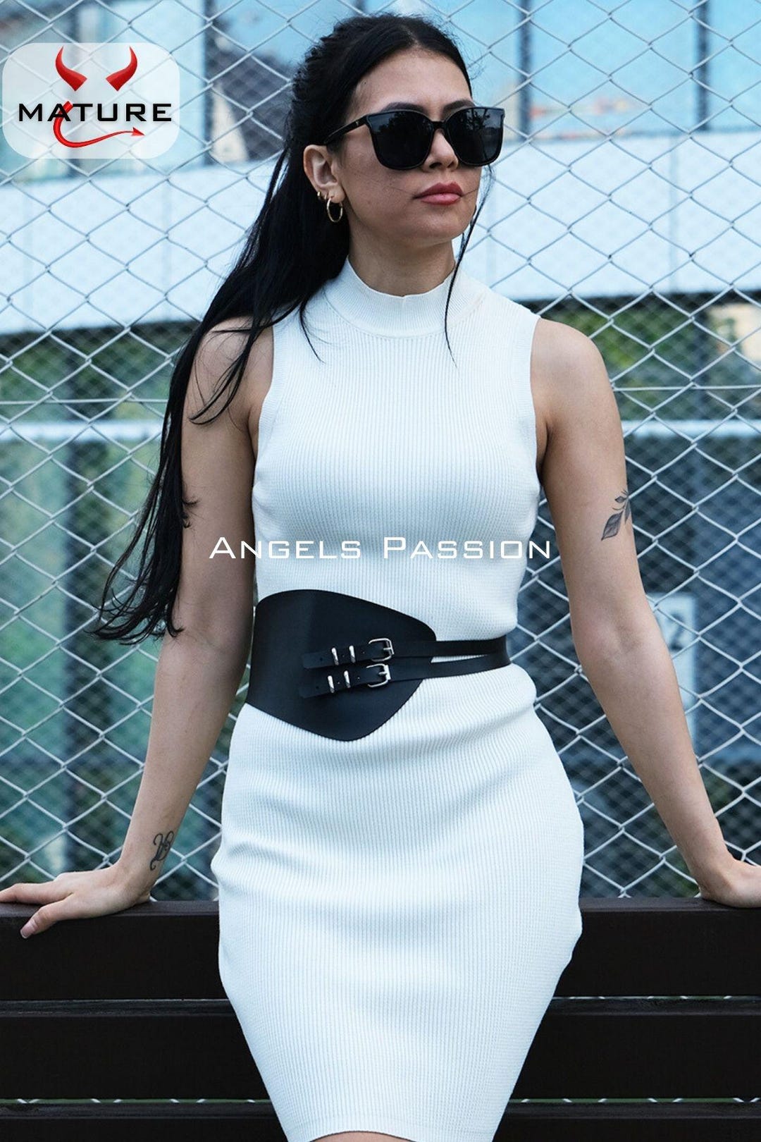 Stylish Wide Leather Fashion Belt – Enhance Your Outfit With a ...