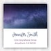 Night Sky Address Labels - Personalized Space Sky Return Address Labels ...