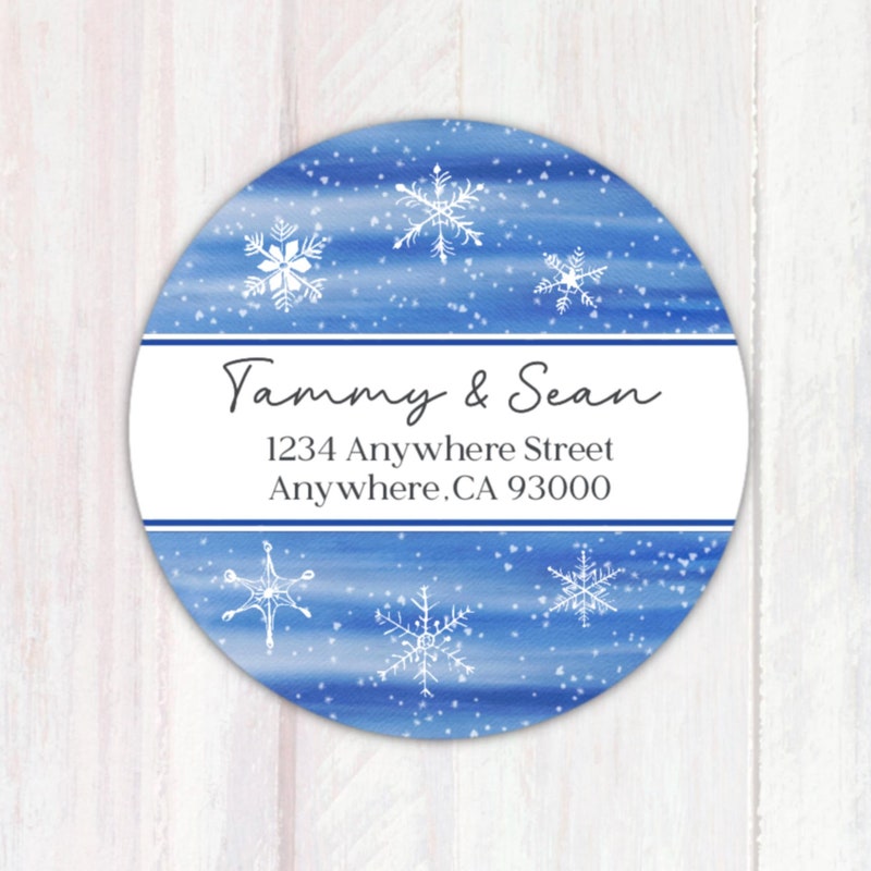 Circle Labels - Etsy