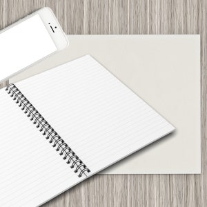 Personalized Spiral Notebook Personalized Name Journal Floral Custom ...