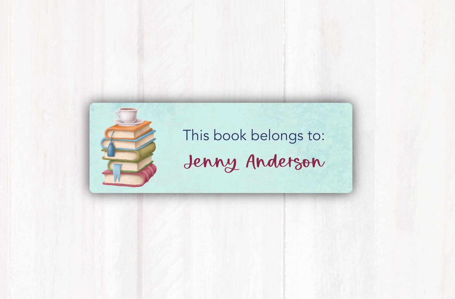 This Book Belongs to Labels Personalized Book Belongs to - Etsy