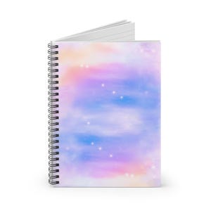 Spiral Notebook Ruled Line - Etsy