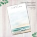 Personalized Notepad With Ocean Crashing Waves - Stationery Gift ...