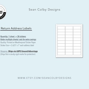 Watercolor Forest Trees Return Address Labels - Personalized Watercolor ...