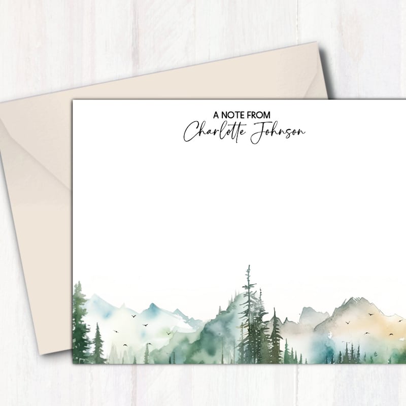Custom Note Cards - Etsy