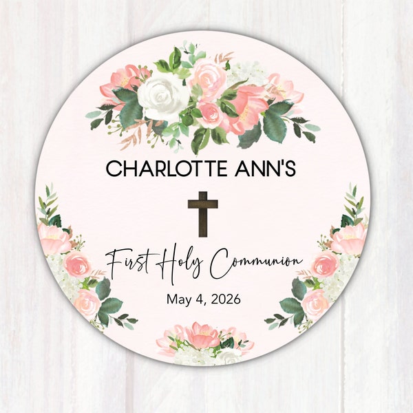 Communion Stickers - Etsy