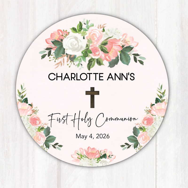 Communion Stickers - Etsy