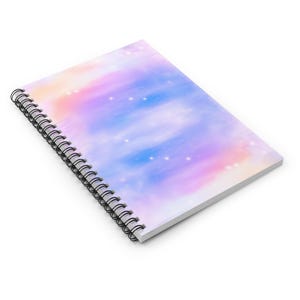 Spiral Notebook Ruled Line - Etsy