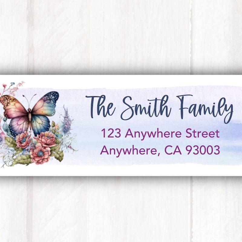 Name and Address Labels - Etsy